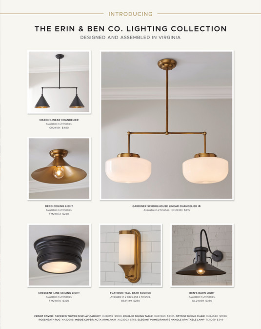 Shades of light - The Erin & Ben Co. Lighting Collection - Page 2-3